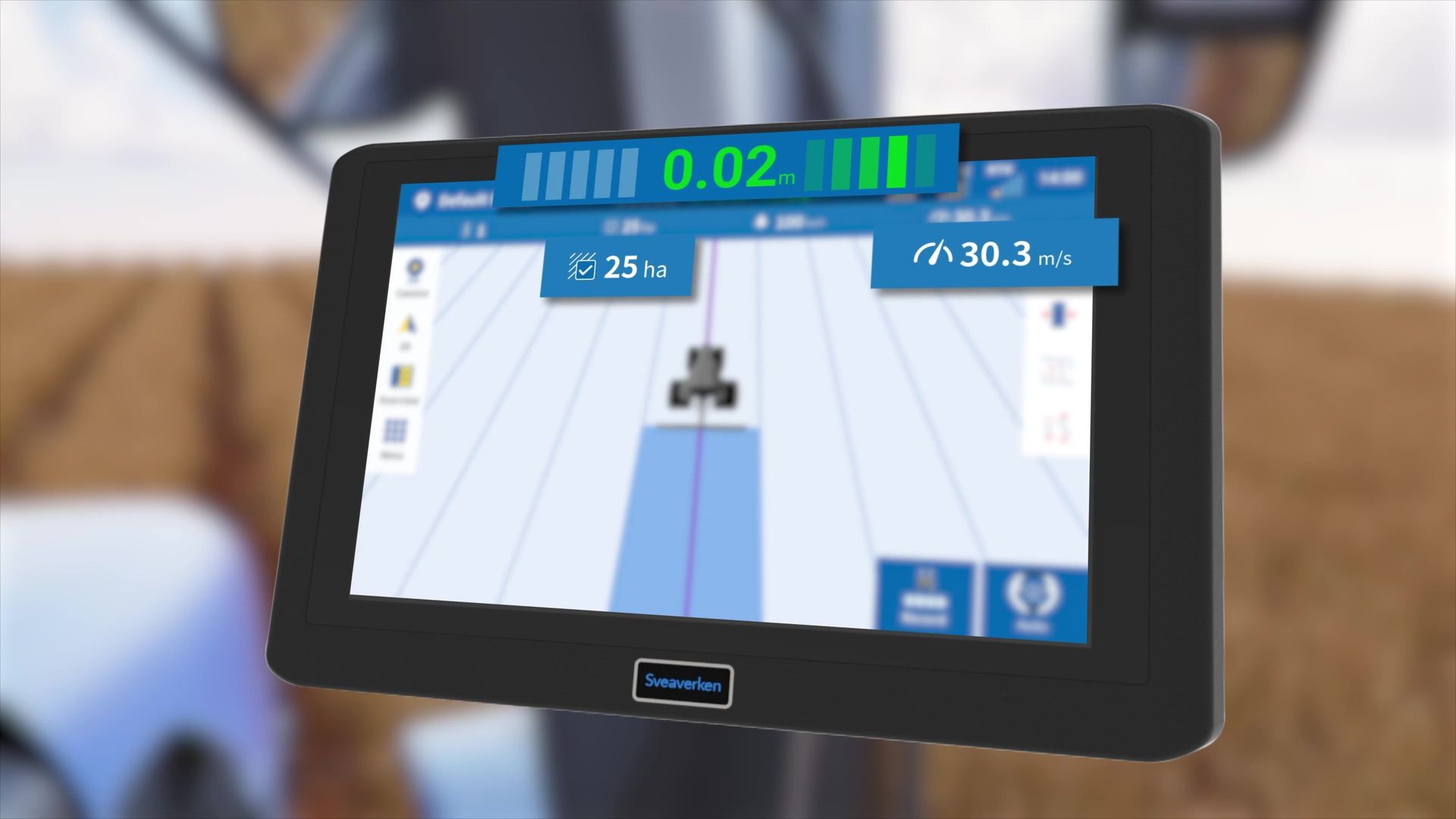 Sveaverken F100 Auto-Steer System - Precision Farming Made Easy